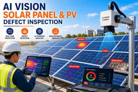AI Vision Solar Panel & PV Defect Inspection