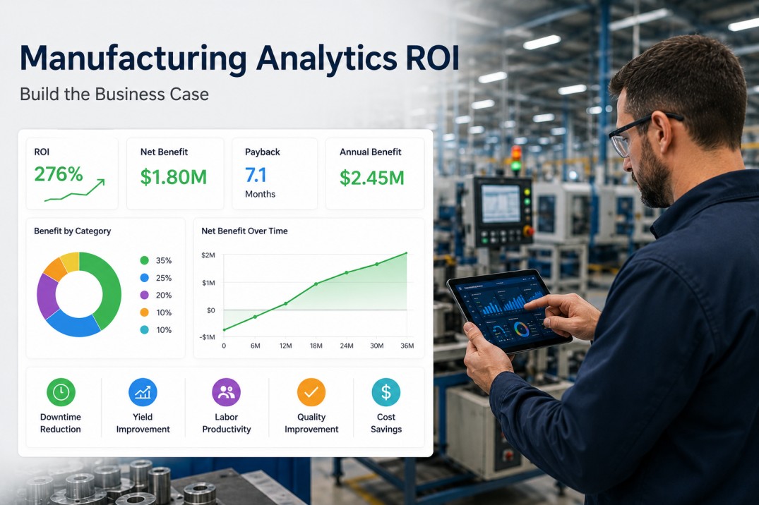 Manufacturing Analytics ROI: How to Build the Business Case