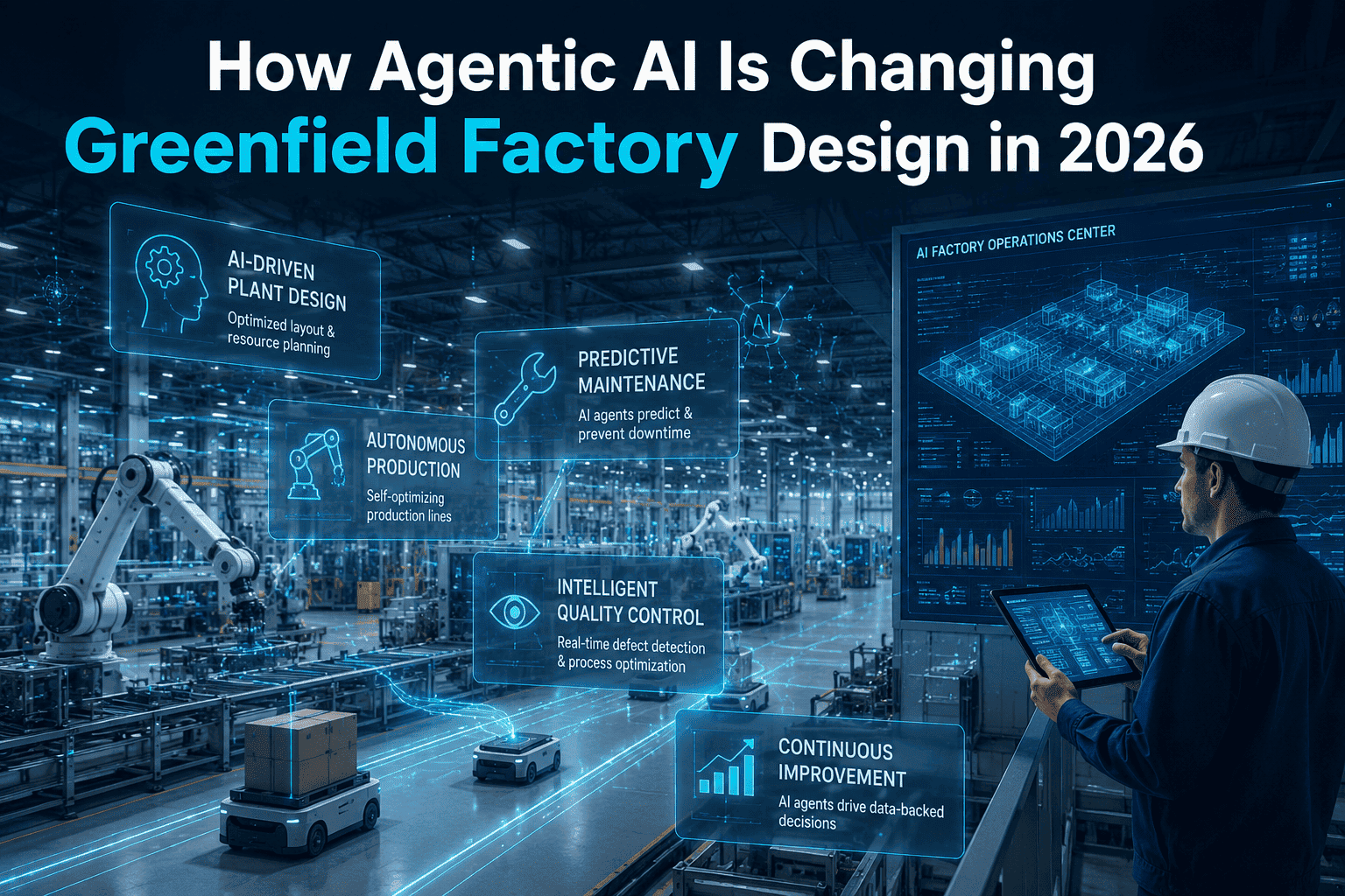 How Agentic AI Is Changing Greenfield Factory Design in 2026