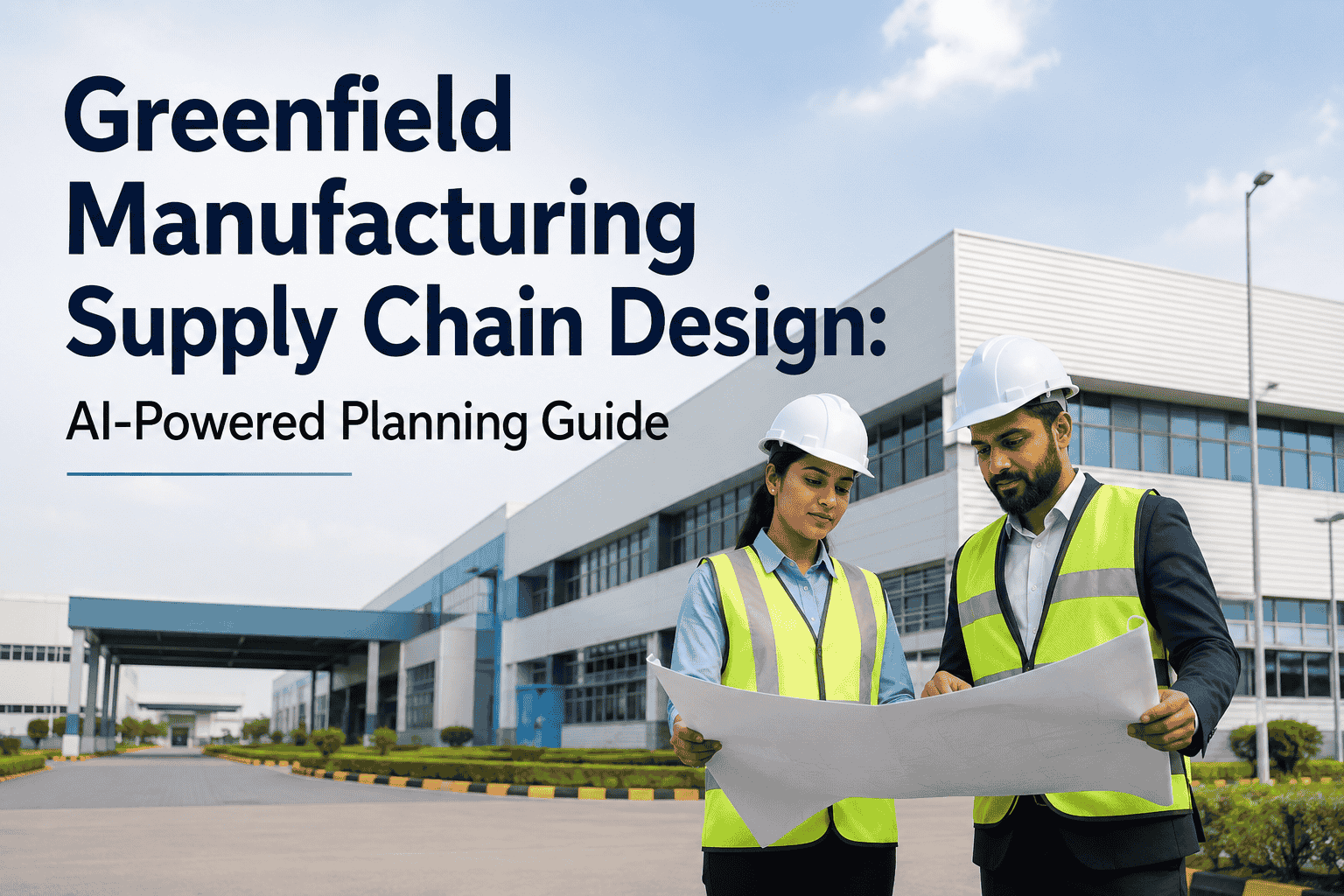 Greenfield Manufacturing Supply Chain Design: AI-Powered Planning Guide