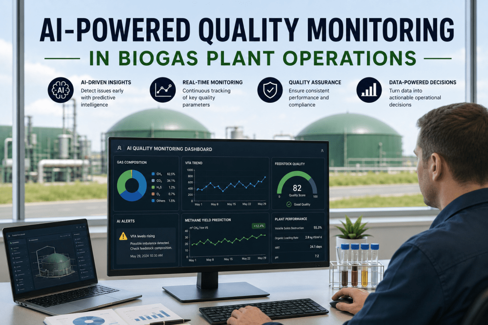 AI-Powered Quality Monitoring in Biogas Plant Operations