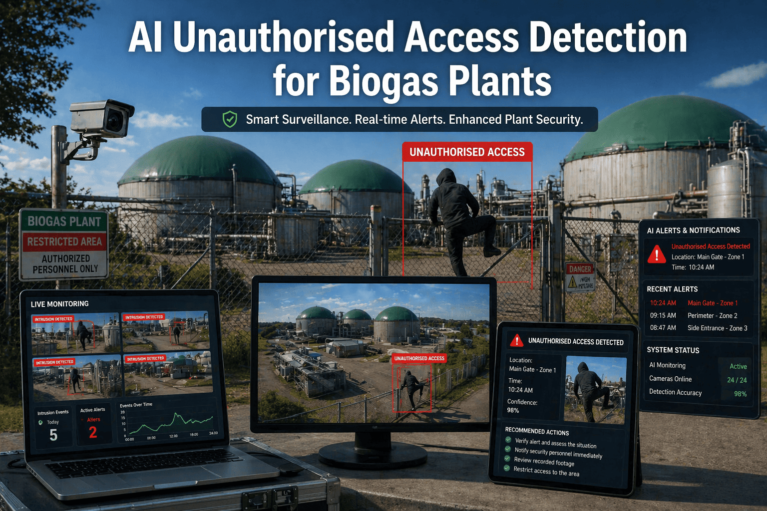 AI Unauthorised Access Detection for Biogas Plants | Gas Zone ...