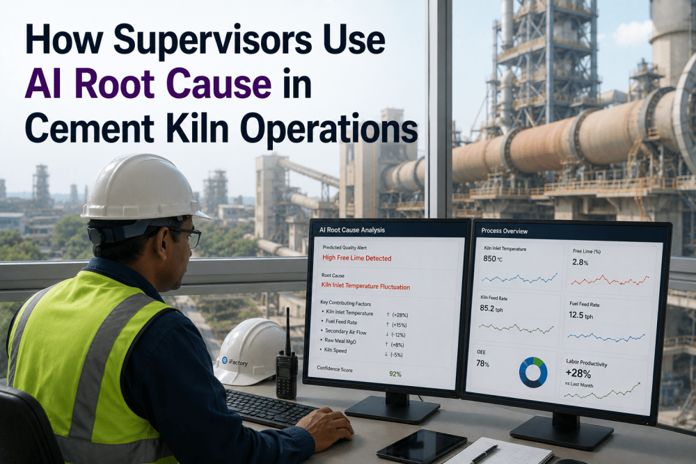 How Supervisors Use AI Root Cause in Cement Kiln Operations