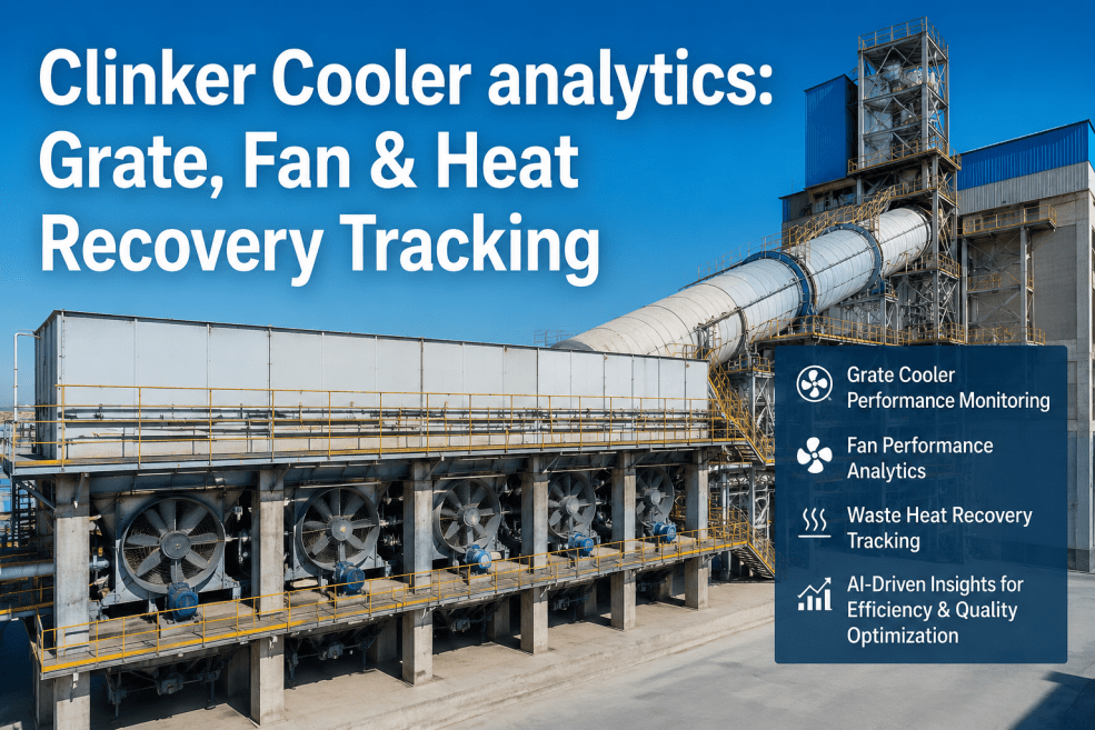 Clinker Cooler Analytics: Grate, Fan & Heat Recovery Tracking