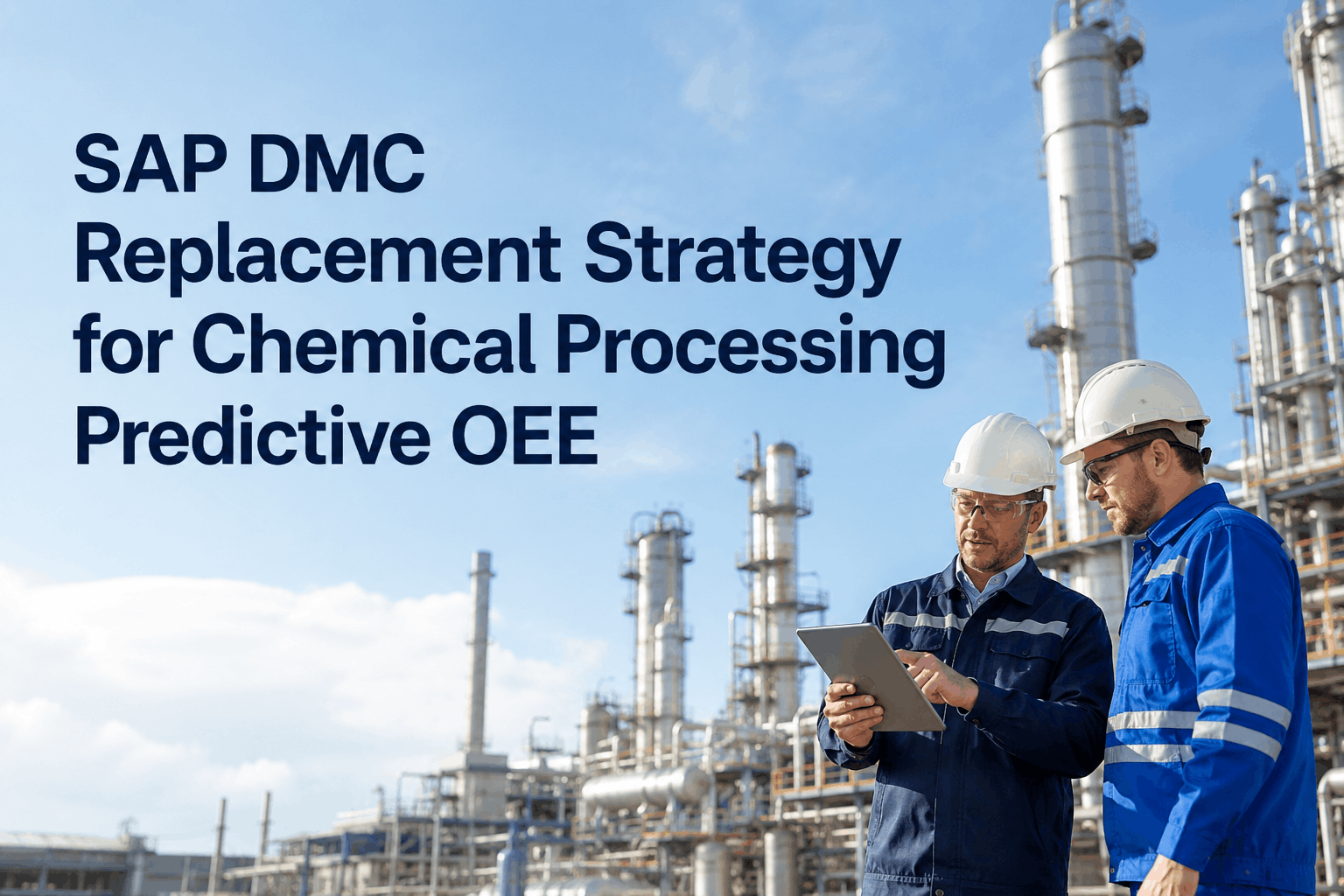 SAP DMC Replacement Strategy for Chemical Processing Predictive OEE