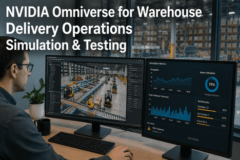 NVIDIA Omniverse for Warehouse Delivery Operations Simulation & Testing