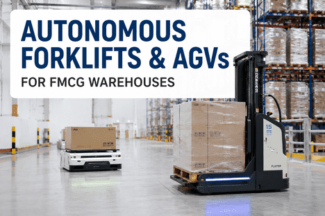 Autonomous Forklifts & AGVs for FMCG Warehouses