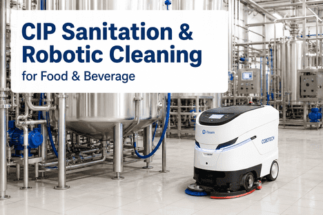 CIP Sanitation & Robotic Cleaning for Food & Beverage