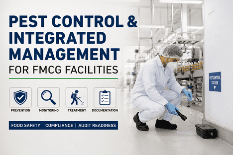 Pest Control & Integrated Management for FMCG Facilities