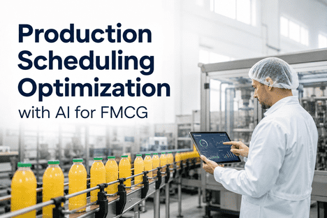 Production Scheduling Optimization with AI for FMC
