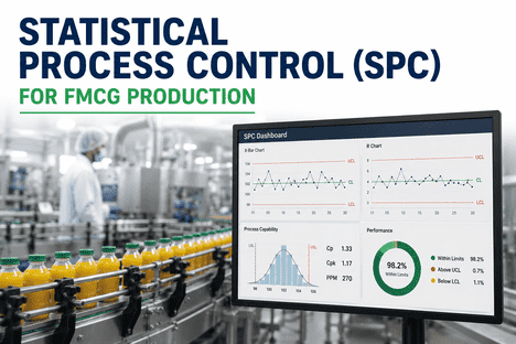 Statistical Process Control (SPC) for FMCG Production