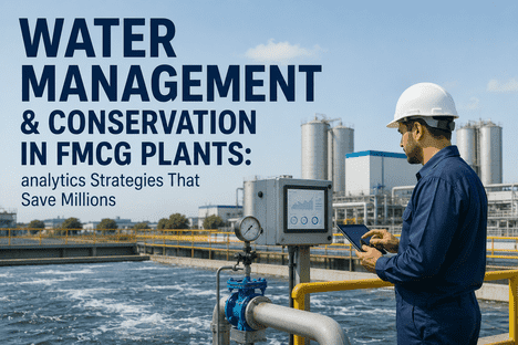 Water Management & Conservation in FMCG Plants: analytics Strategies ...