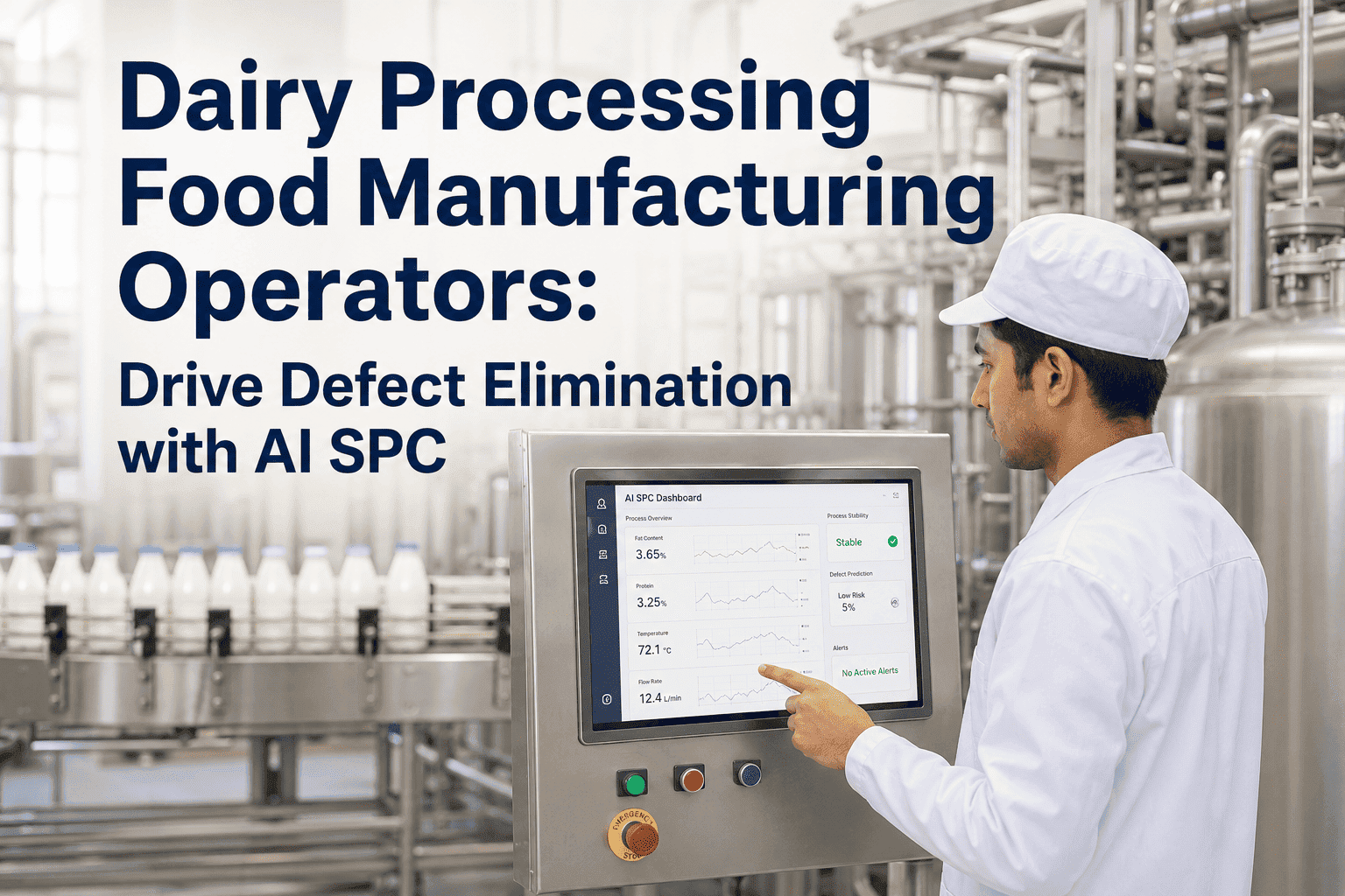 Dairy Processing Food Manufacturing Operators: Drive Defect Elimination ...