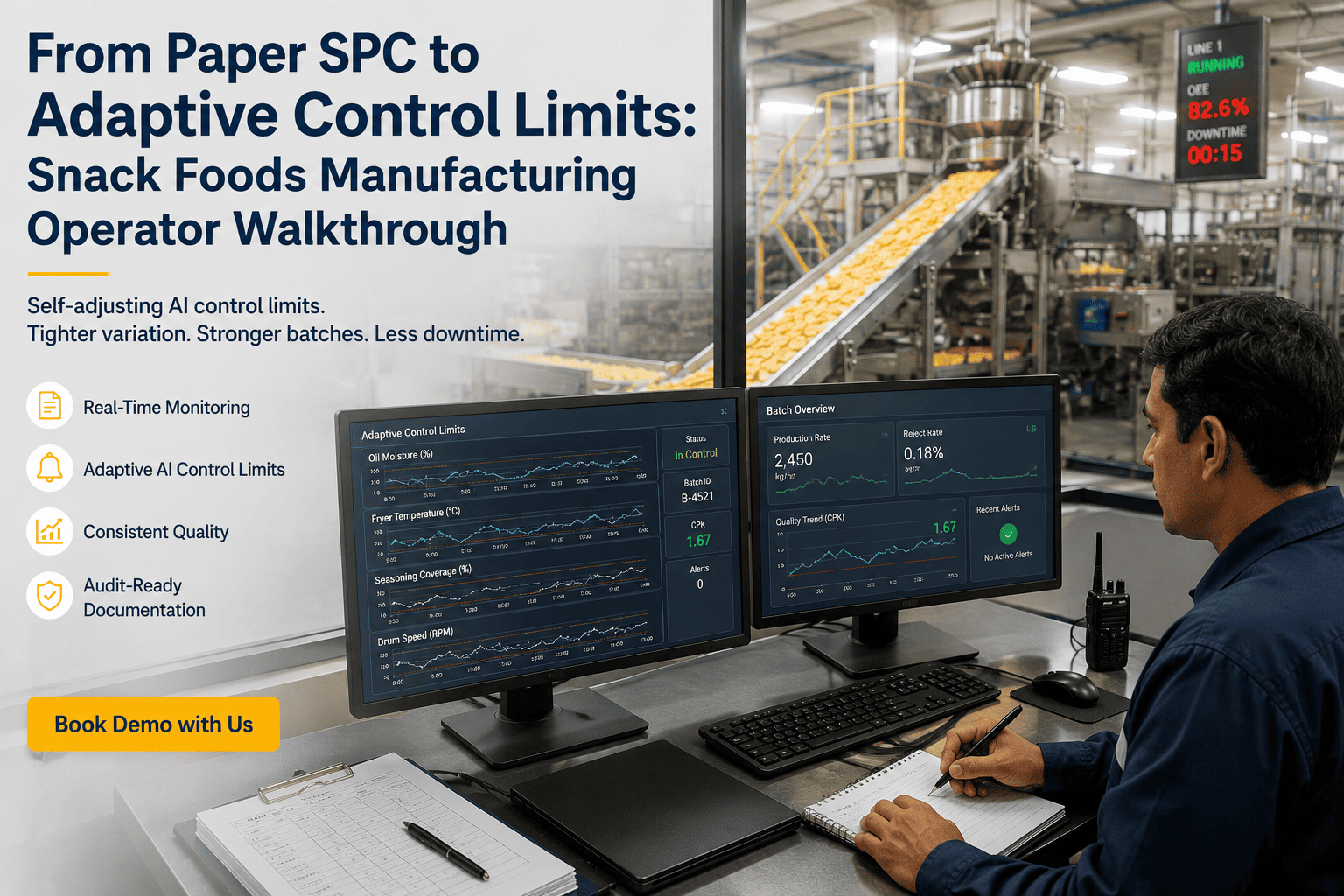 From Paper SPC to Adaptive Control Limits: Snack Foods Manufacturing ...