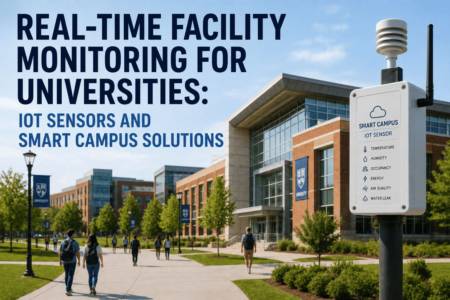 Real-Time Facility Monitoring for Universities: IoT Sensors and Smart ...