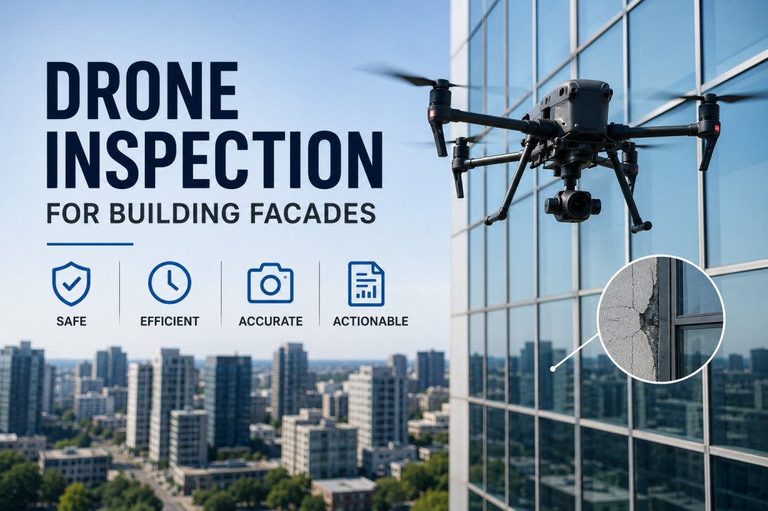 Drone Inspection for Building Facades: Technology & Benefits