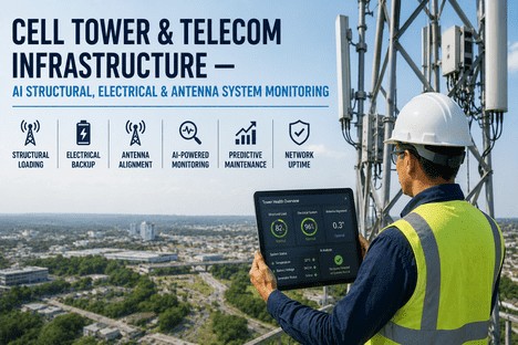 Cell Tower & Telecom Infrastructure — AI Structural, Electrical ...