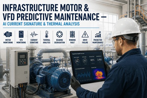 Infrastructure Motor & VFD Predictive Maintenance — AI Current ...