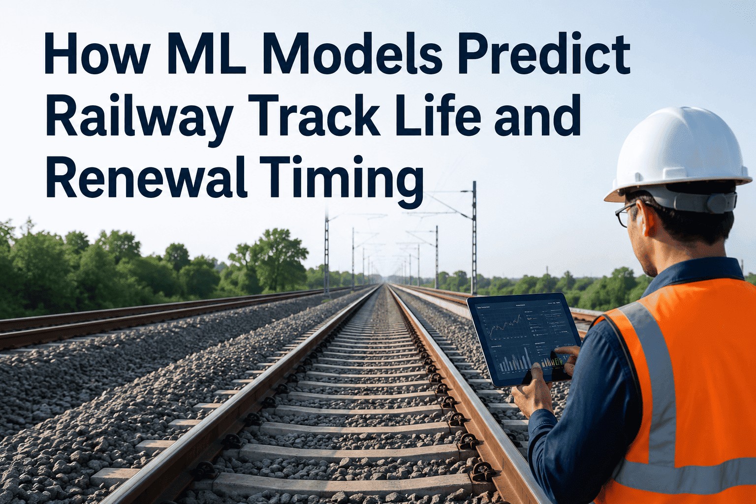 How ML Models Predict Railway Track Life and Renewal Timing