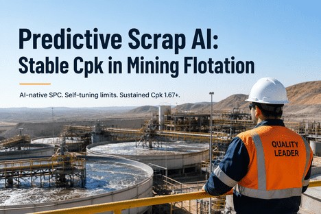 Predictive Scrap AI: Stable Cpk in Mining Flotation