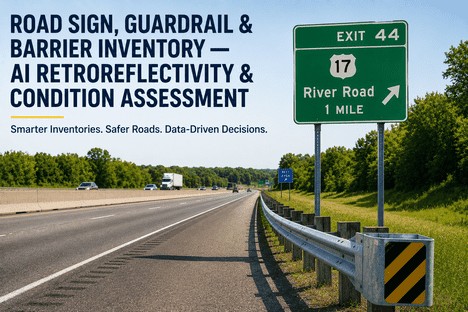 Road Sign, Guardrail & Barrier Inventory — AI Retroreflectivity ...