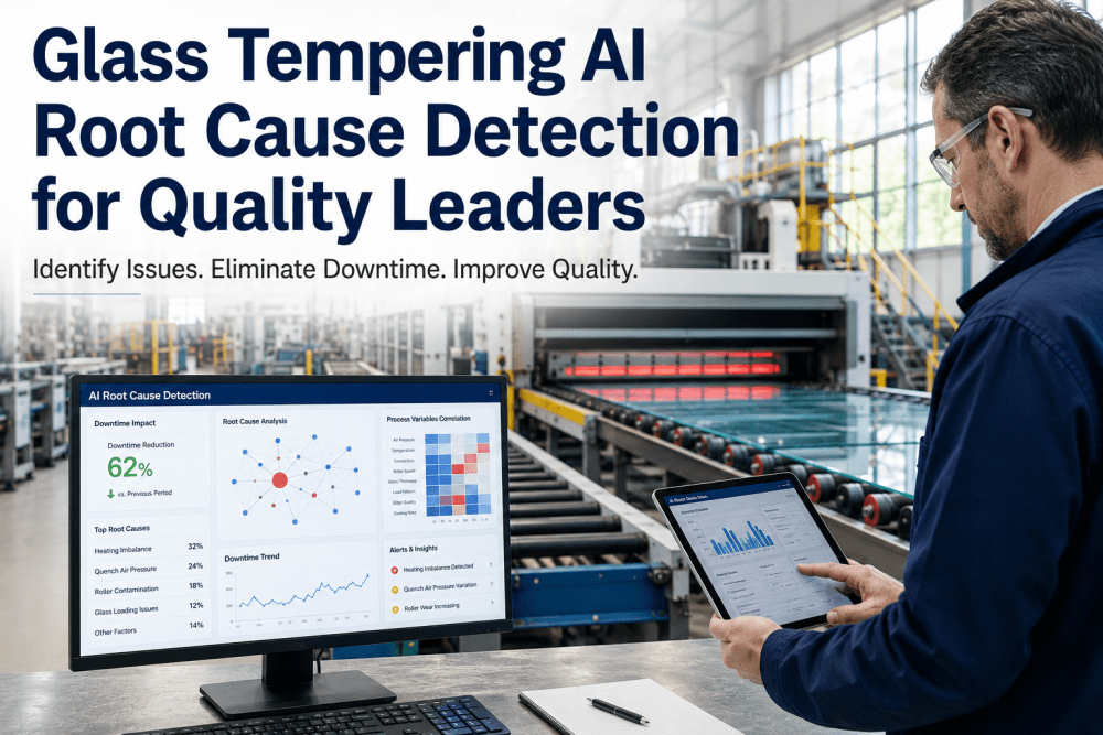 AI Root Cause: Zero Downtime in Glass Tempering