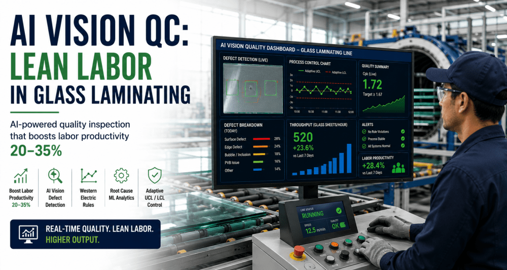 AI Vision QC: Lean Labor in Glass Laminating