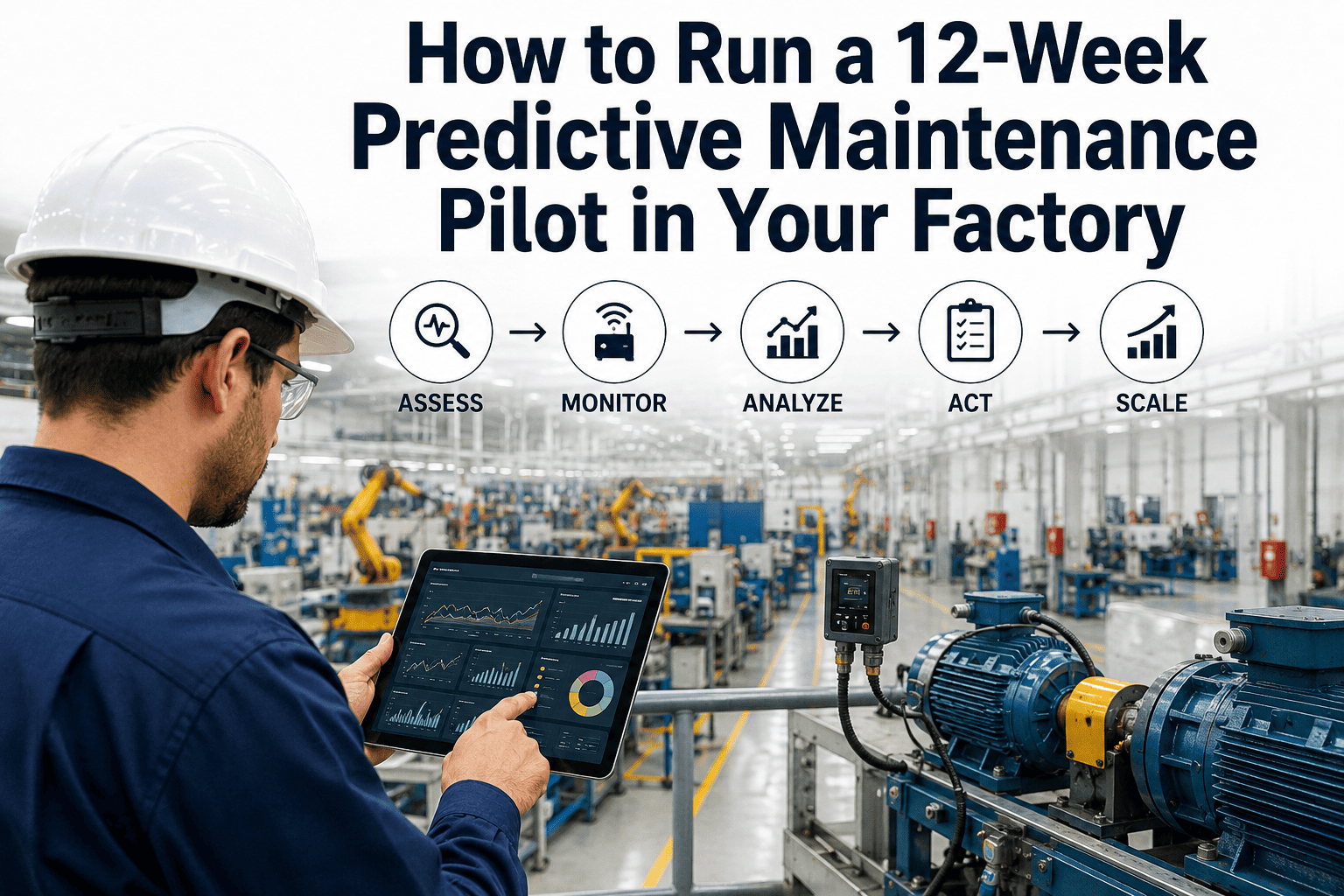 How to Run a 12-Week Predictive Maintenance Pilot in Your Factory