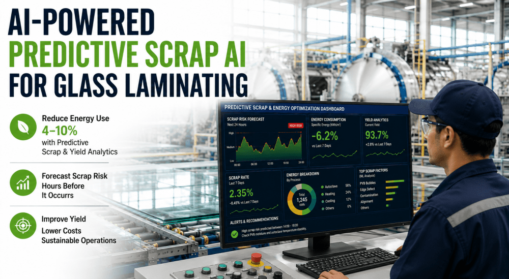 AI-Powered Predictive Scrap AI for Glass Laminating