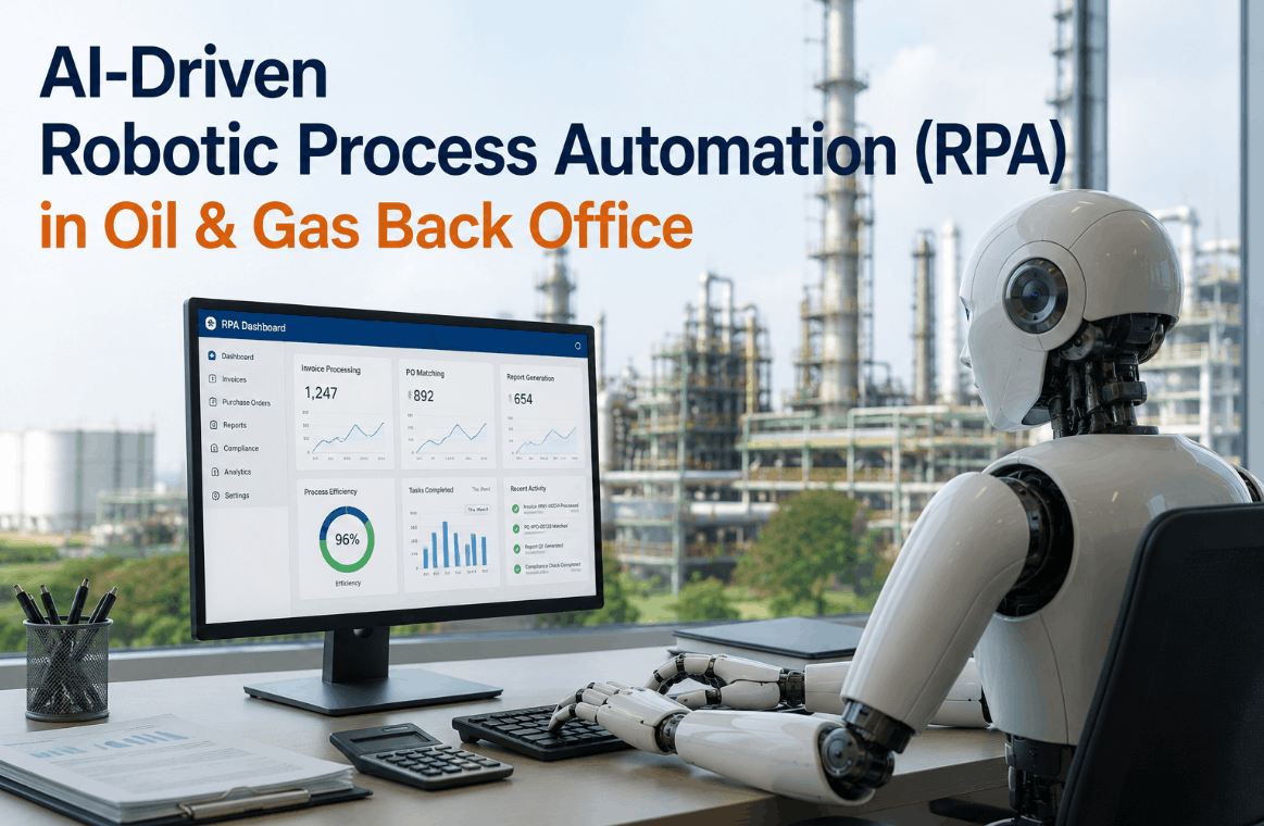 AI-Driven Robotic Process Automation (RPA) in Oil & Gas Back Office