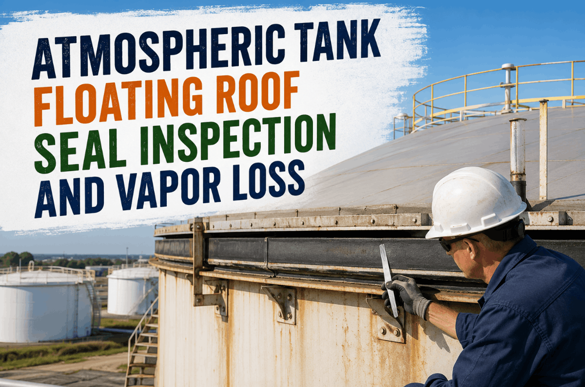 Atmospheric Tank Floating Roof Seal Inspection and Vapor Loss