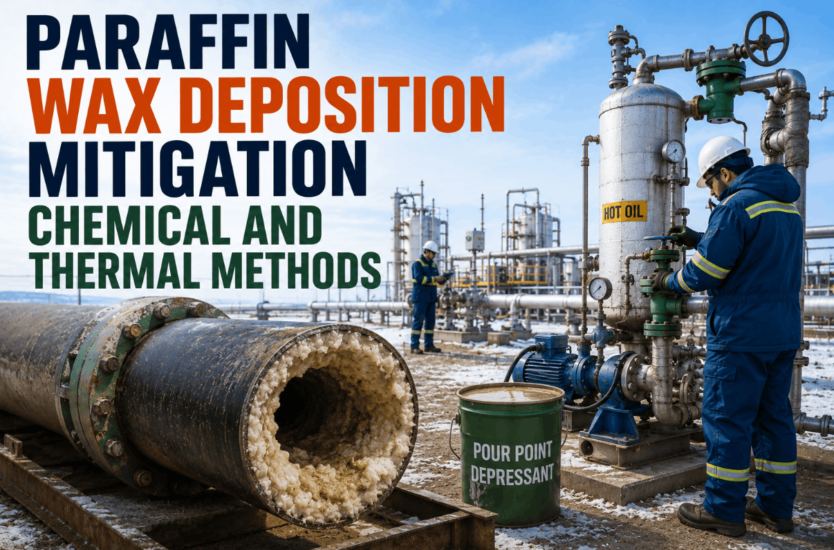 Paraffin Wax Deposition Mitigation Chemical and Thermal Methods
