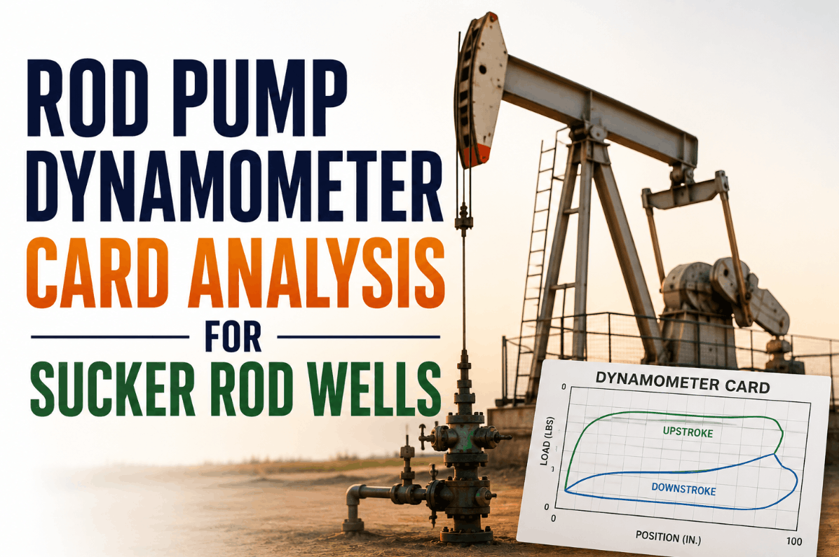 Rod Pump Dynamometer Card Analysis for Sucker Rod Wells