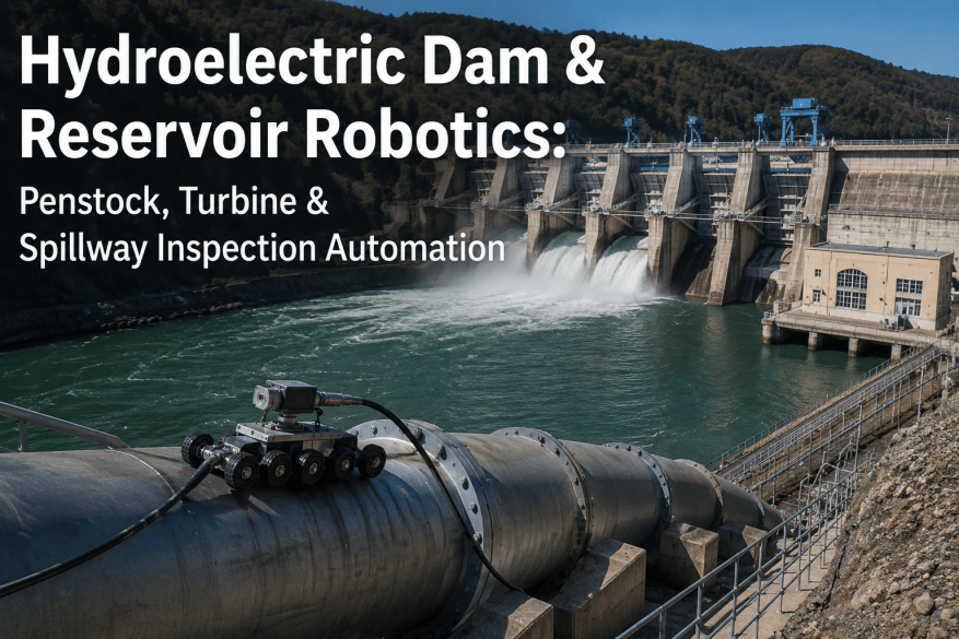 Hydroelectric Dam & Reservoir Robotics: Penstock, Turbine & Spillway ...