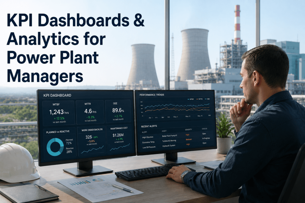 KPI Dashboards & analytics Analytics for Power Plant Managers
