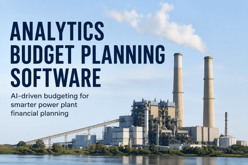 Analytics Budget Planning Software for Power Plants