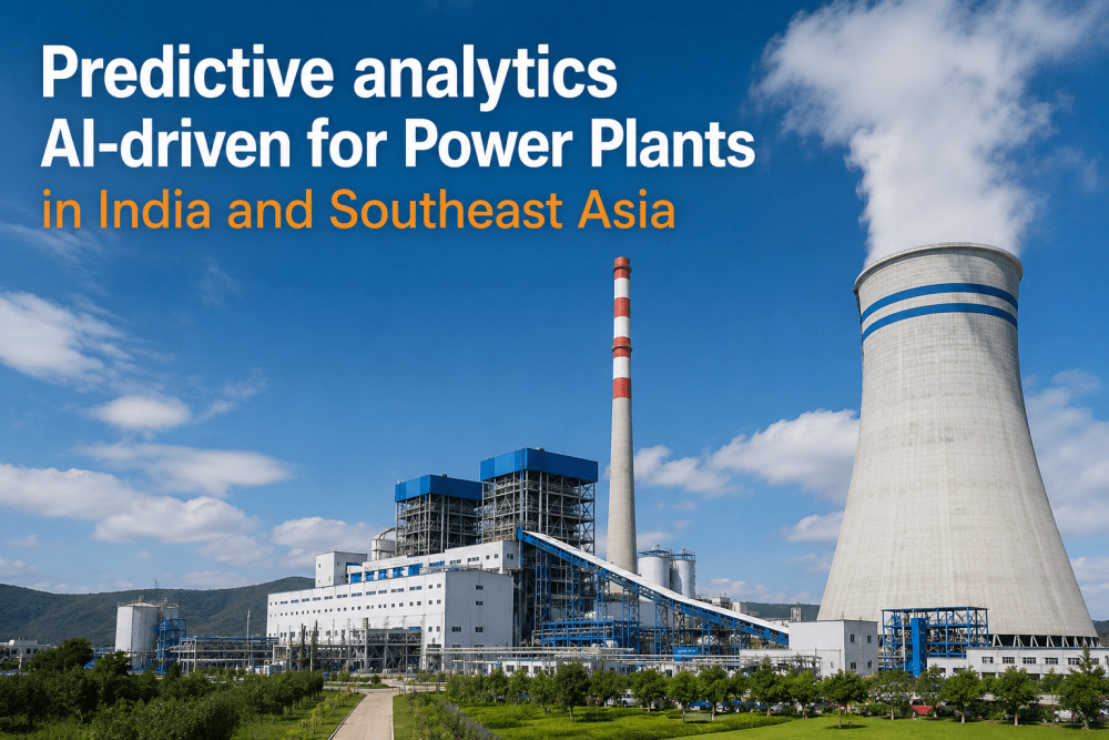 Predictive analytics AI-driven for Power Plants in India and Southeast Asia