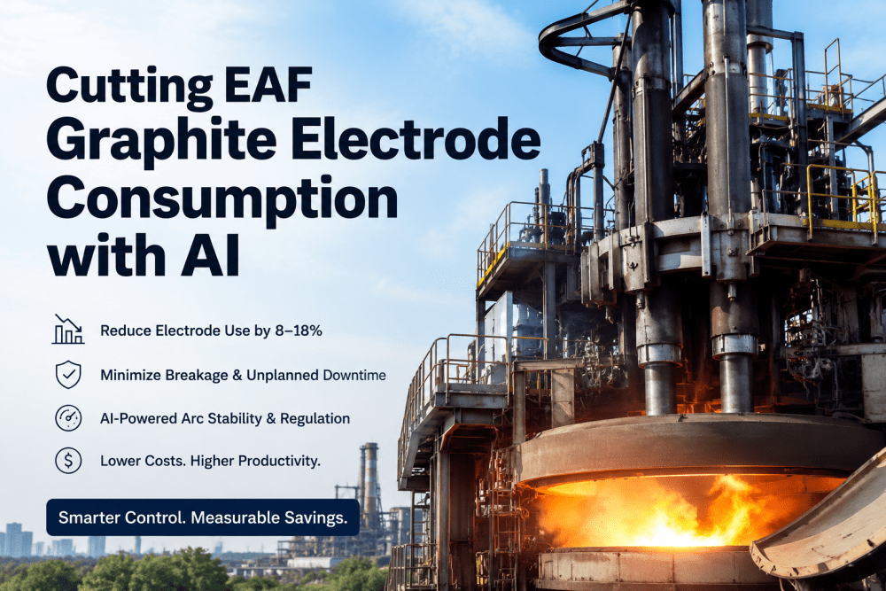 Cutting EAF Graphite Electrode Consumption with AI
