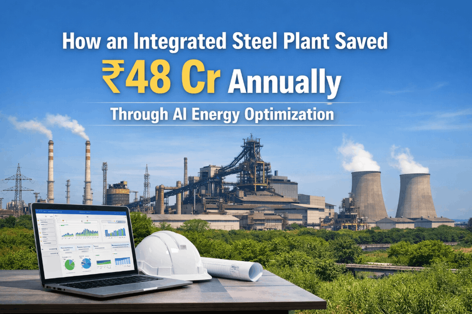 How an Integrated Steel Plant Saved ₹48 Cr Annually Through AI Energy ...